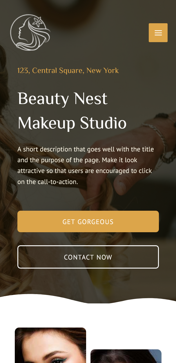 Salon Website Design - My Super Site